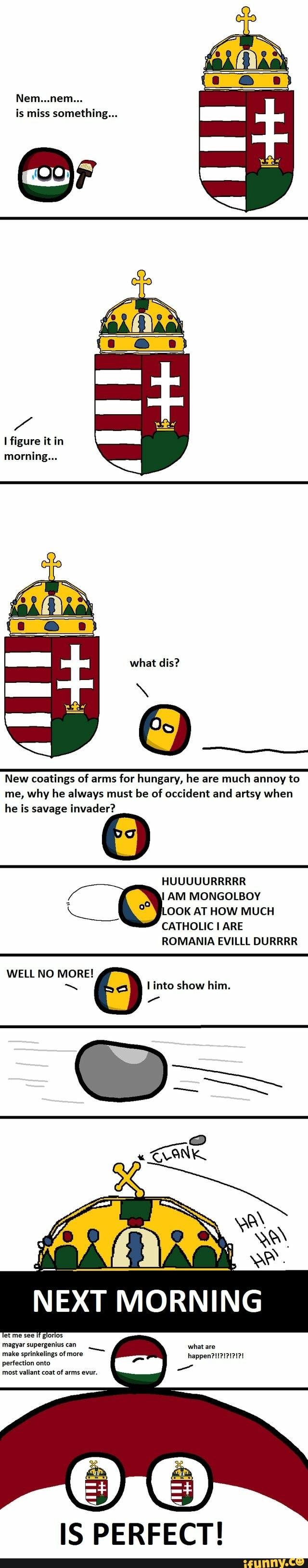 Hungaryball memes. Best Collection of funny Hungaryball pictures on iFunny