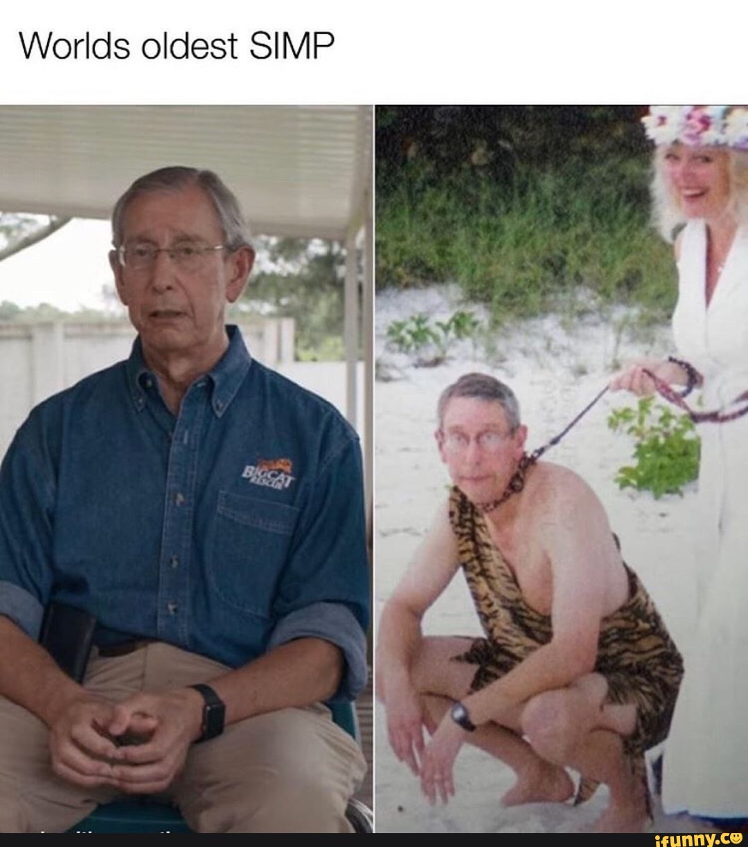 Worlds oldest SIMP - iFunny