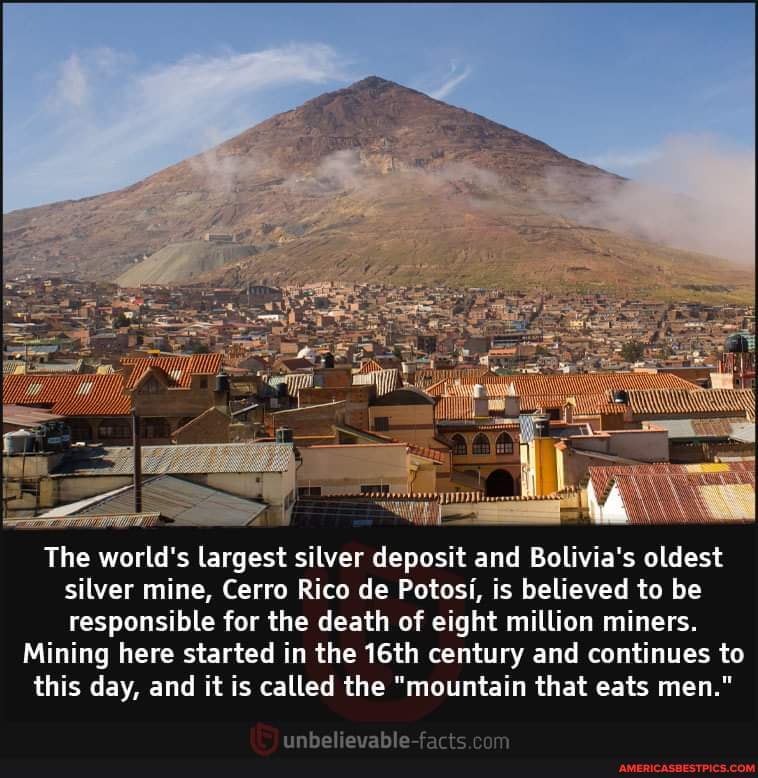 The world's largest silver deposit and Bolivia's oldest silver mine ...