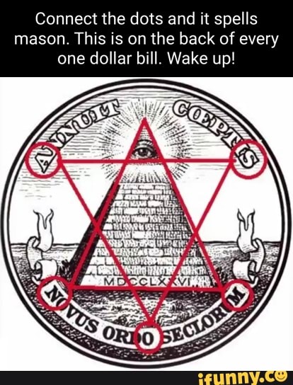 Connect the dots and it spells mason. This is on the back of every one ...