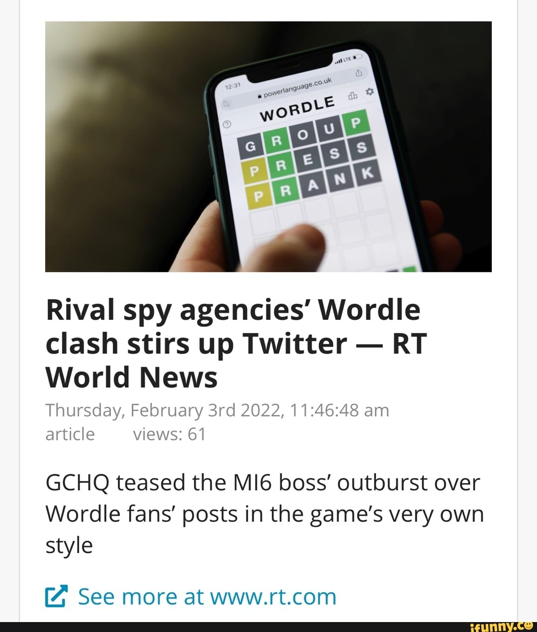 Gchq memes. Best Collection of funny Gchq pictures on iFunny