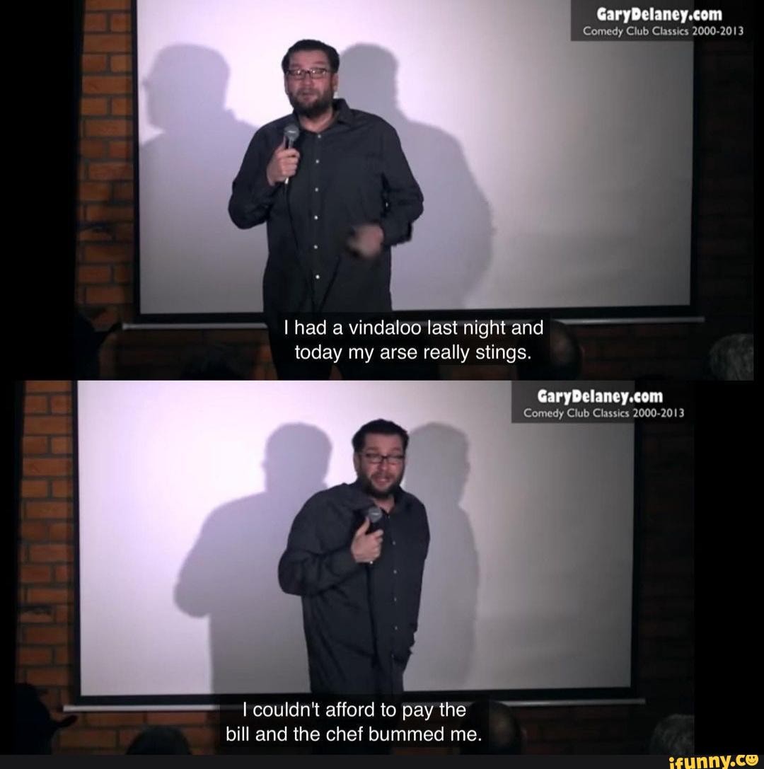 Gary Delaney - Comedy Club Classics 2000-2013 I had a vindaloo last ...