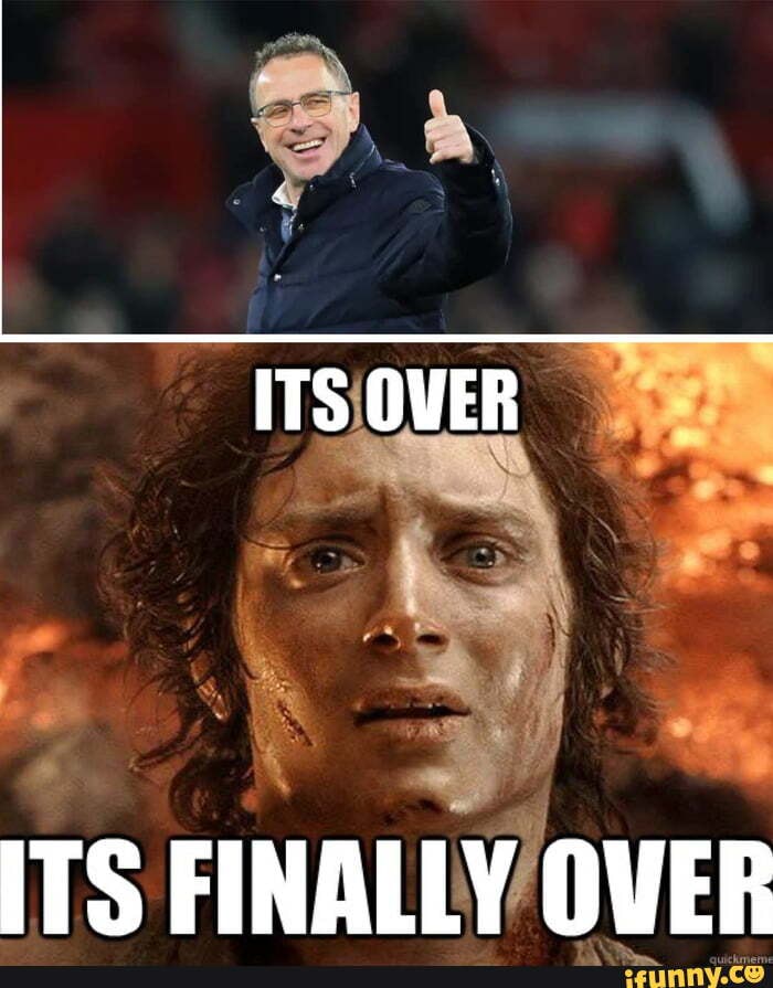 ITS OVER ITS FINALLY OVER - iFunny