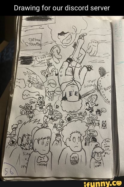 Drawing for our discord server - iFunny