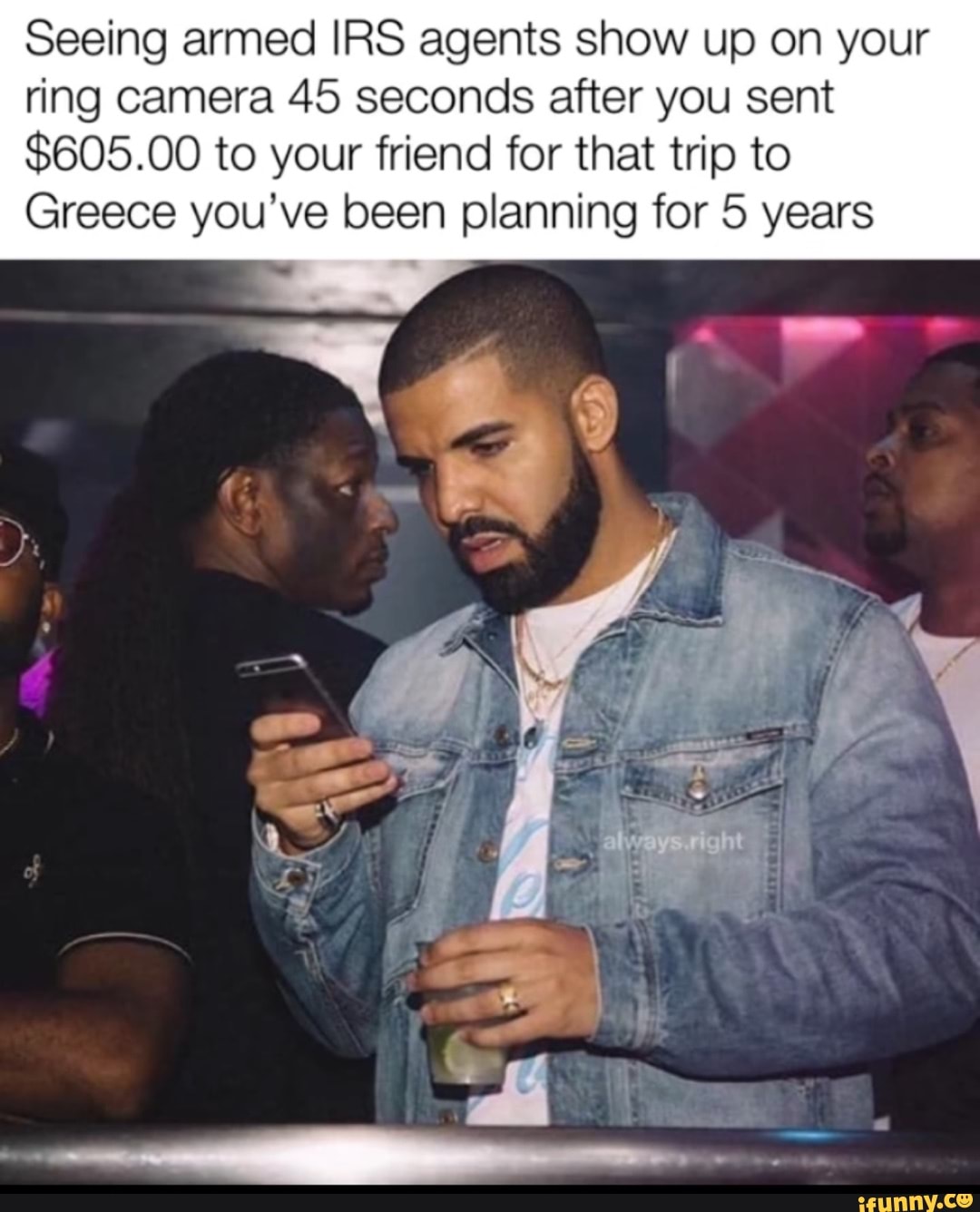 Seeing armed IRS agents show up on your ring camera 45 seconds after ...