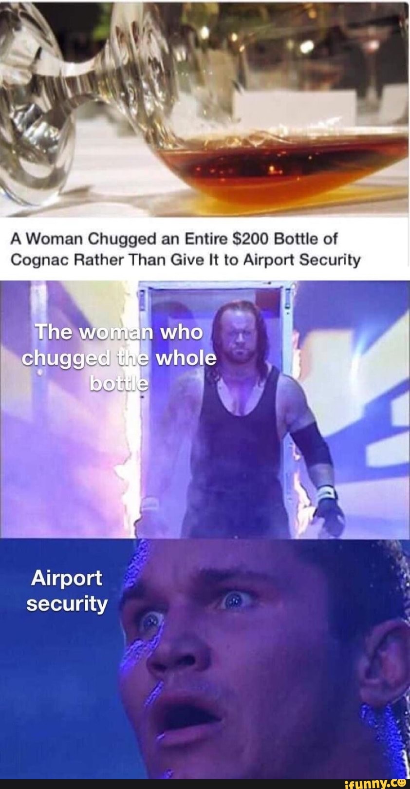 A Woman Chugged an Entire $200 Bottle of Cognac Rather Than Give It to ...