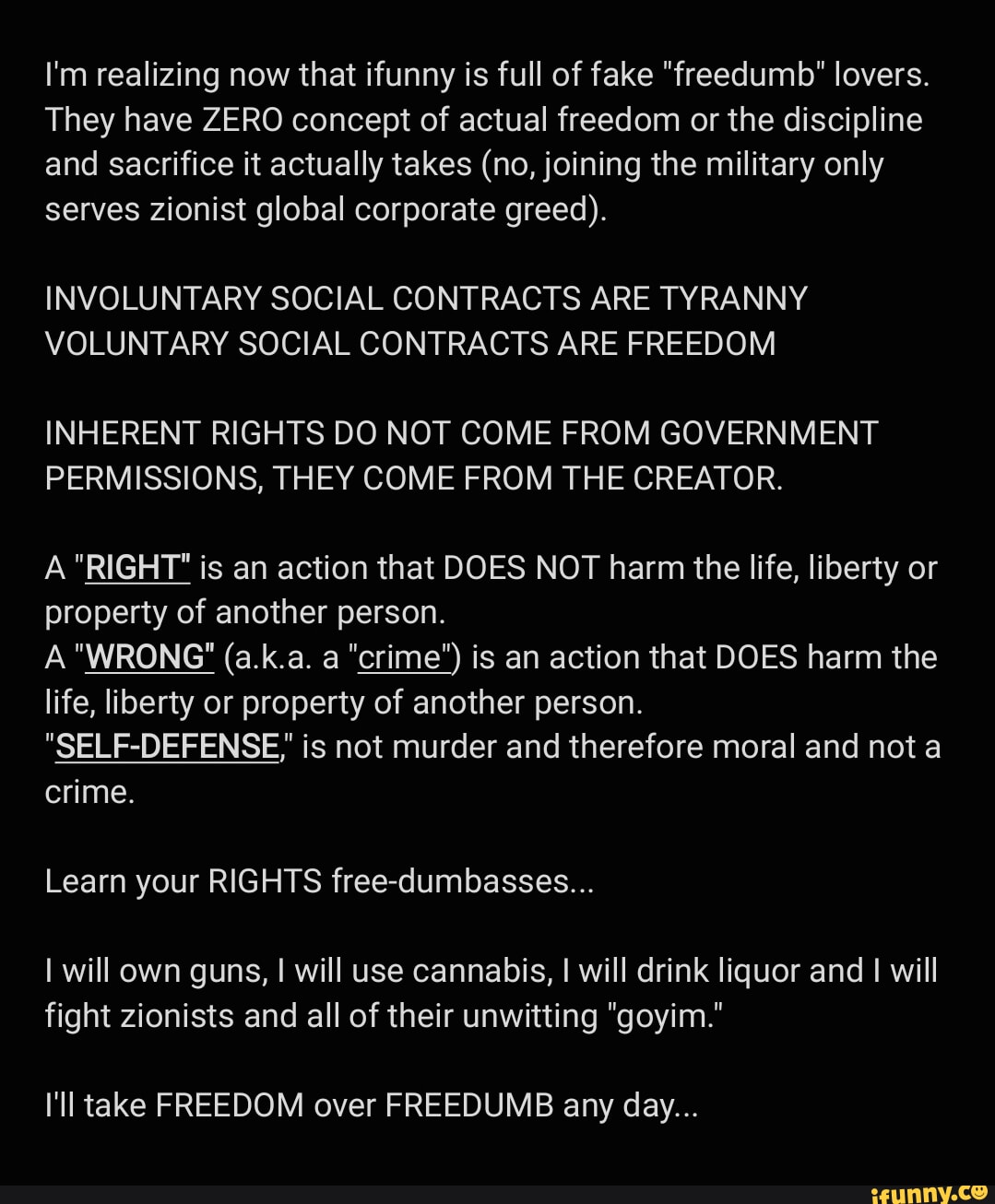 Freedumb memes. Best Collection of funny Freedumb pictures on iFunny