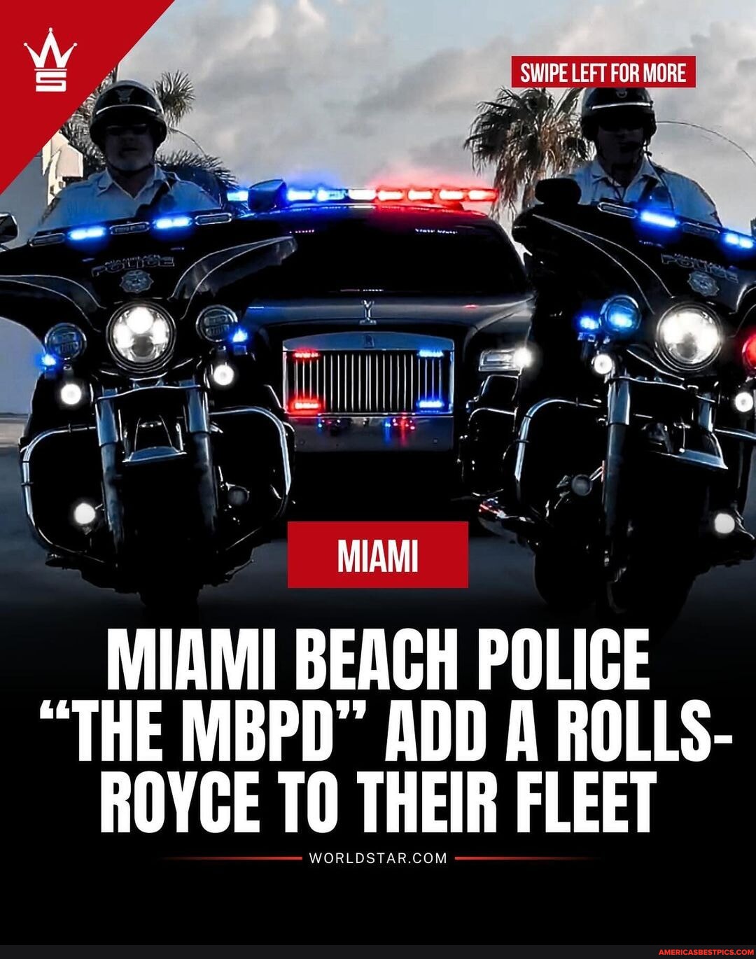 #Miami Beach police “the #MBPD”, have added a #RollsRoyce to their ...