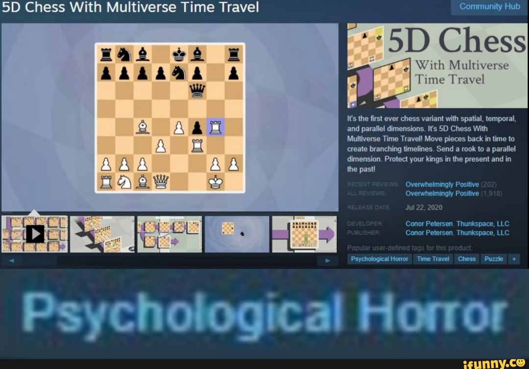 Chess With Multiverse Time Travel Community Hub Chess With Multiverse Time Travel It's the first ...