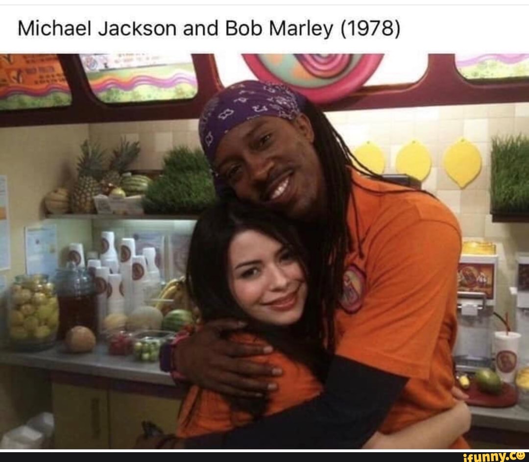 Michael Jackson and Bob Marley (1978) - iFunny