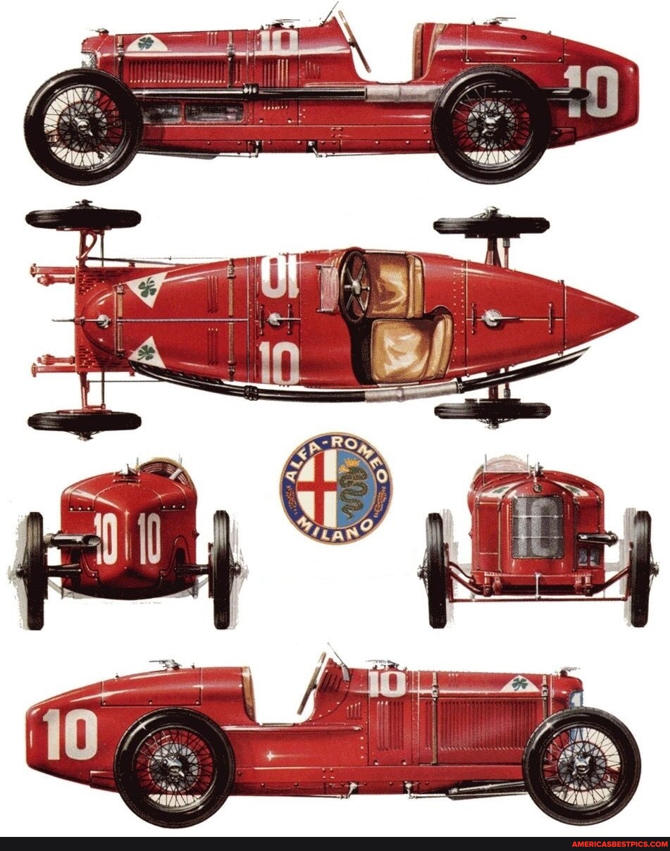 The Alfa Romeo P was a racing car produced by Alfa Romeo from to in ...