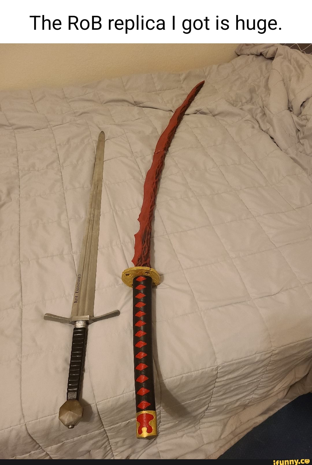 The RoB replica I got is huge. - iFunny