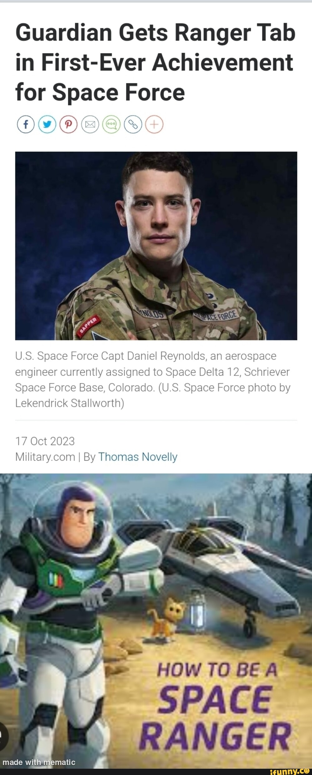 Guardian Gets Ranger Tab in First-Ever Achievement for Space Force (9 ...