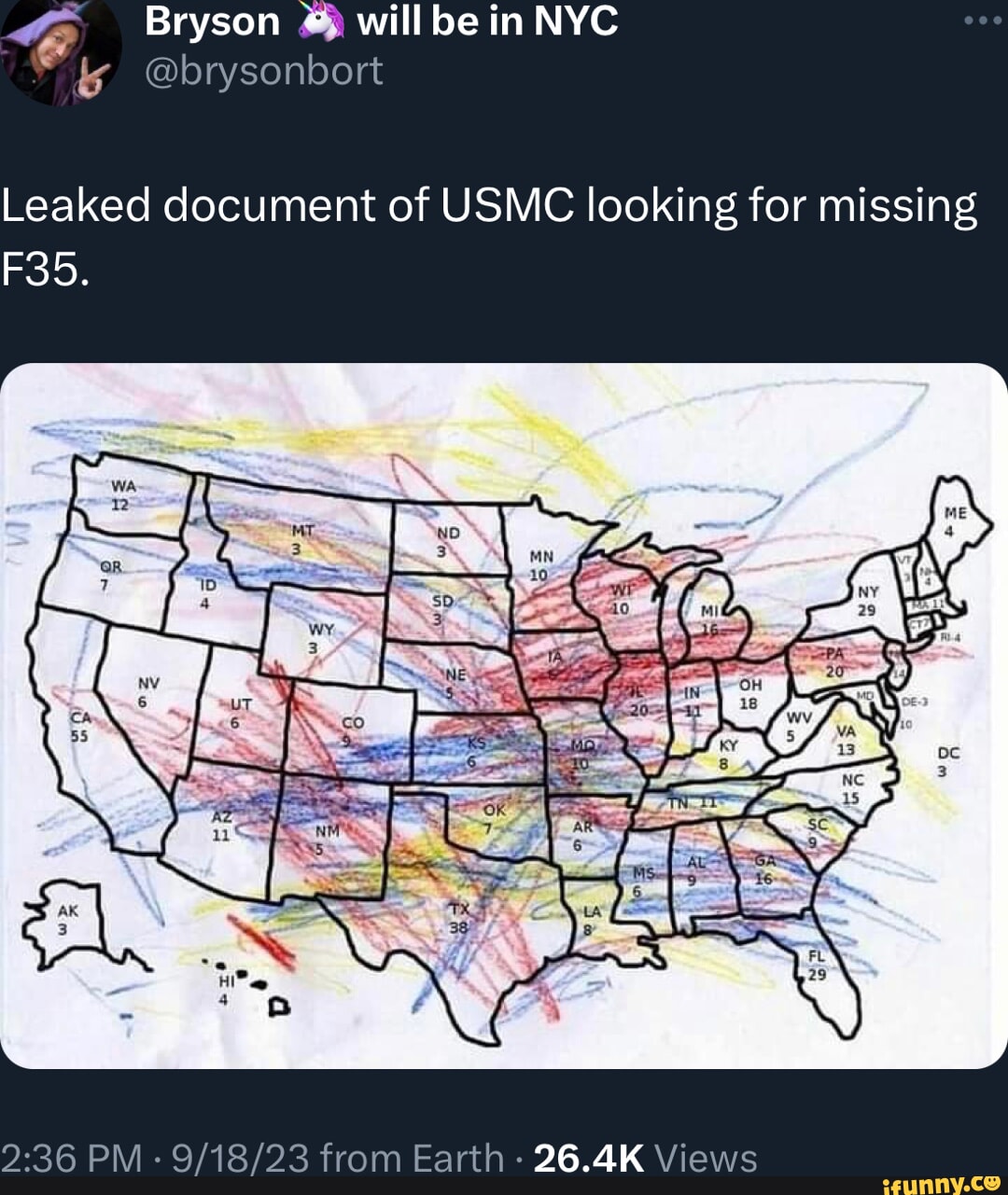 Bryson will be in NYC ly @brysonbort Leaked document of USMC looking ...