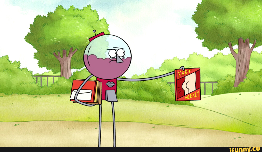 Regular Show Benson Rage Quit