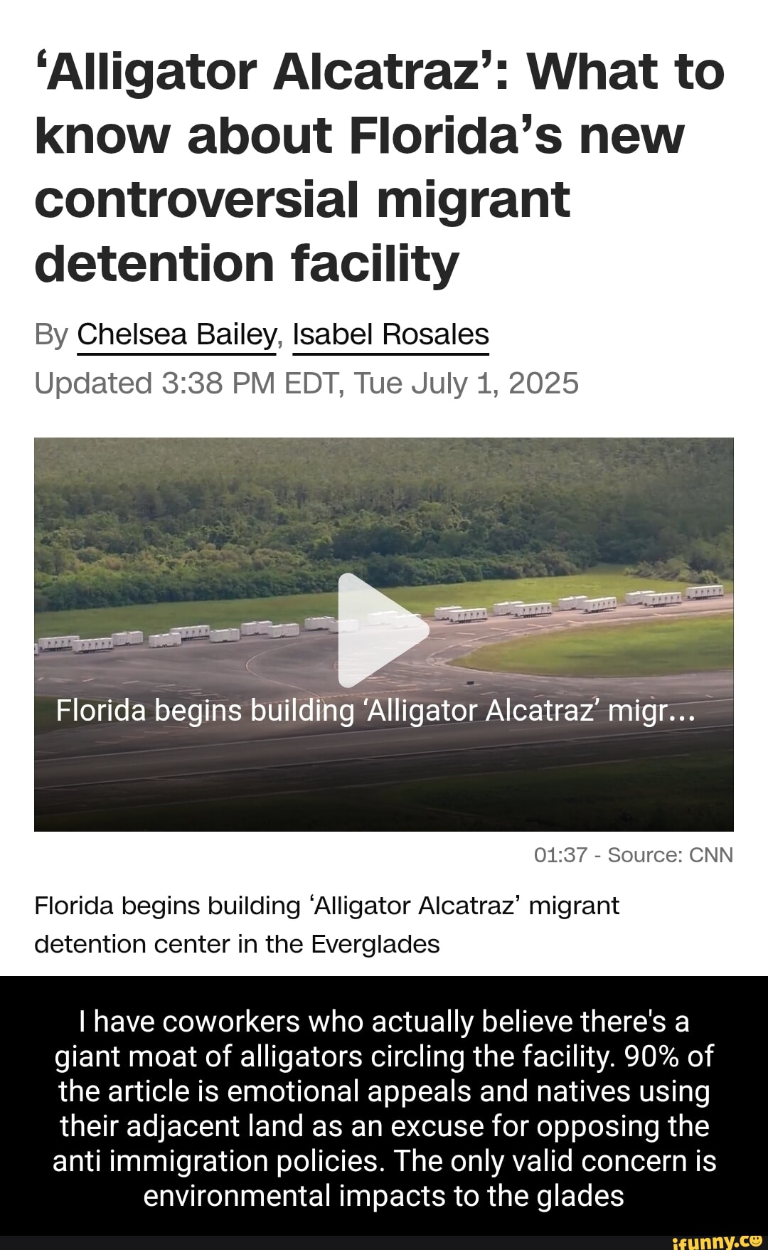 'Alligator Alcatraz': What to know about Florida's new controversial ...