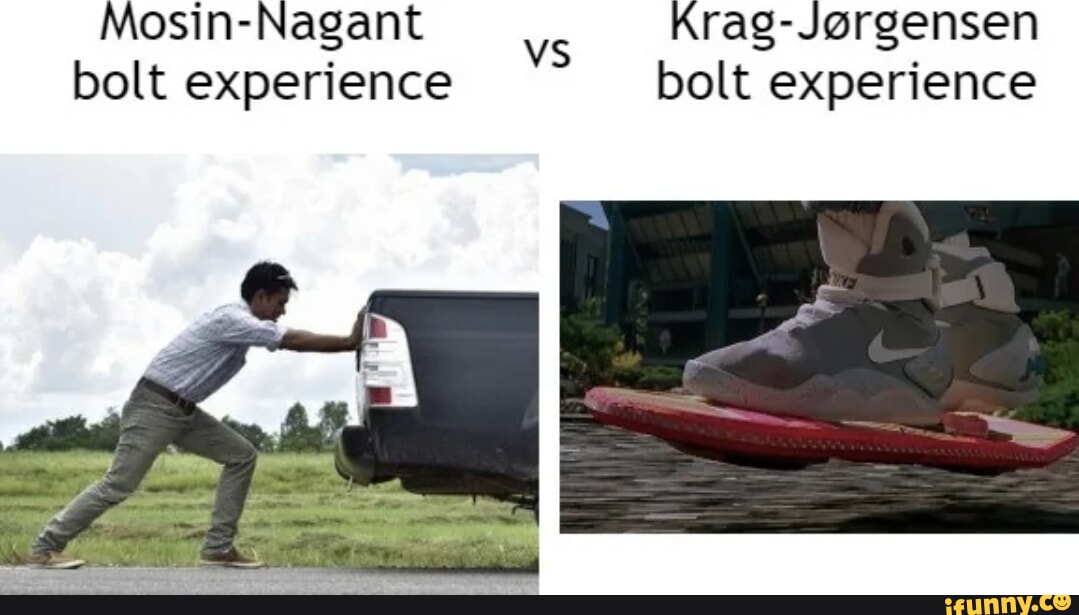 Mosin-Nagant Krag-Jorgensen bolt experience bolt experience - iFunny