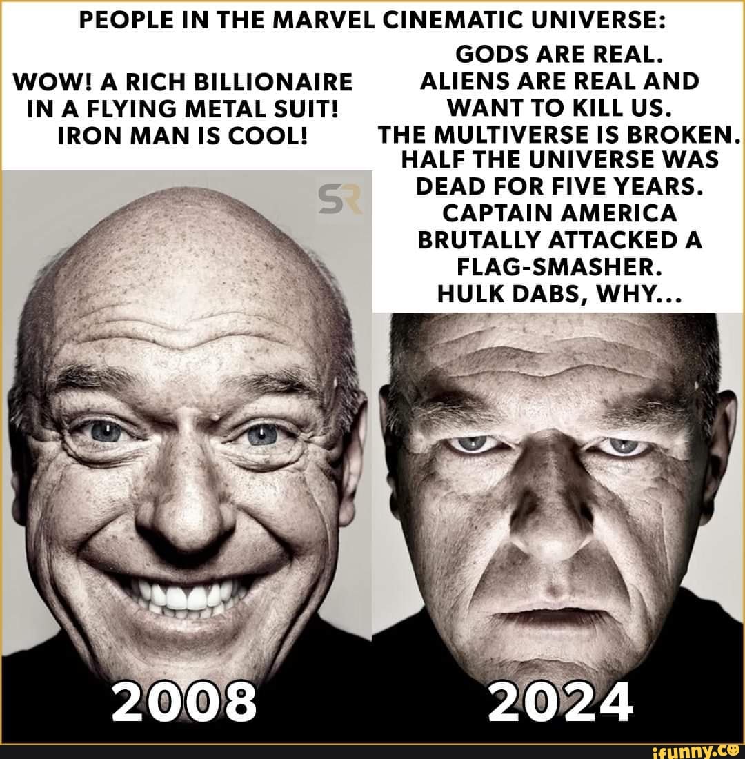 PEOPLE IN THE MARVEL CINEMATIC UNIVERSE: GODS ARE REAL. WOW! A RICH ...