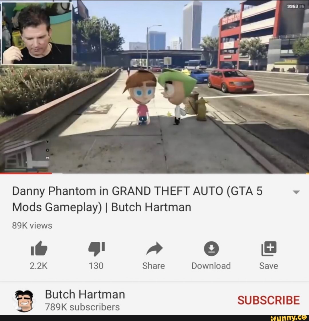 Danny Phantom in GRAND THEFT AUTO (GTA 5 v Mods Gameplay) I Butch ...