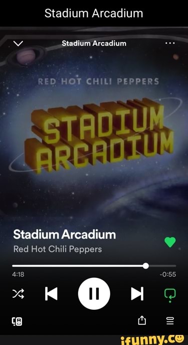 Stadium Arcadium vv Stadium Arcadium RED HOT CHILI PEPPERS Stadium ...