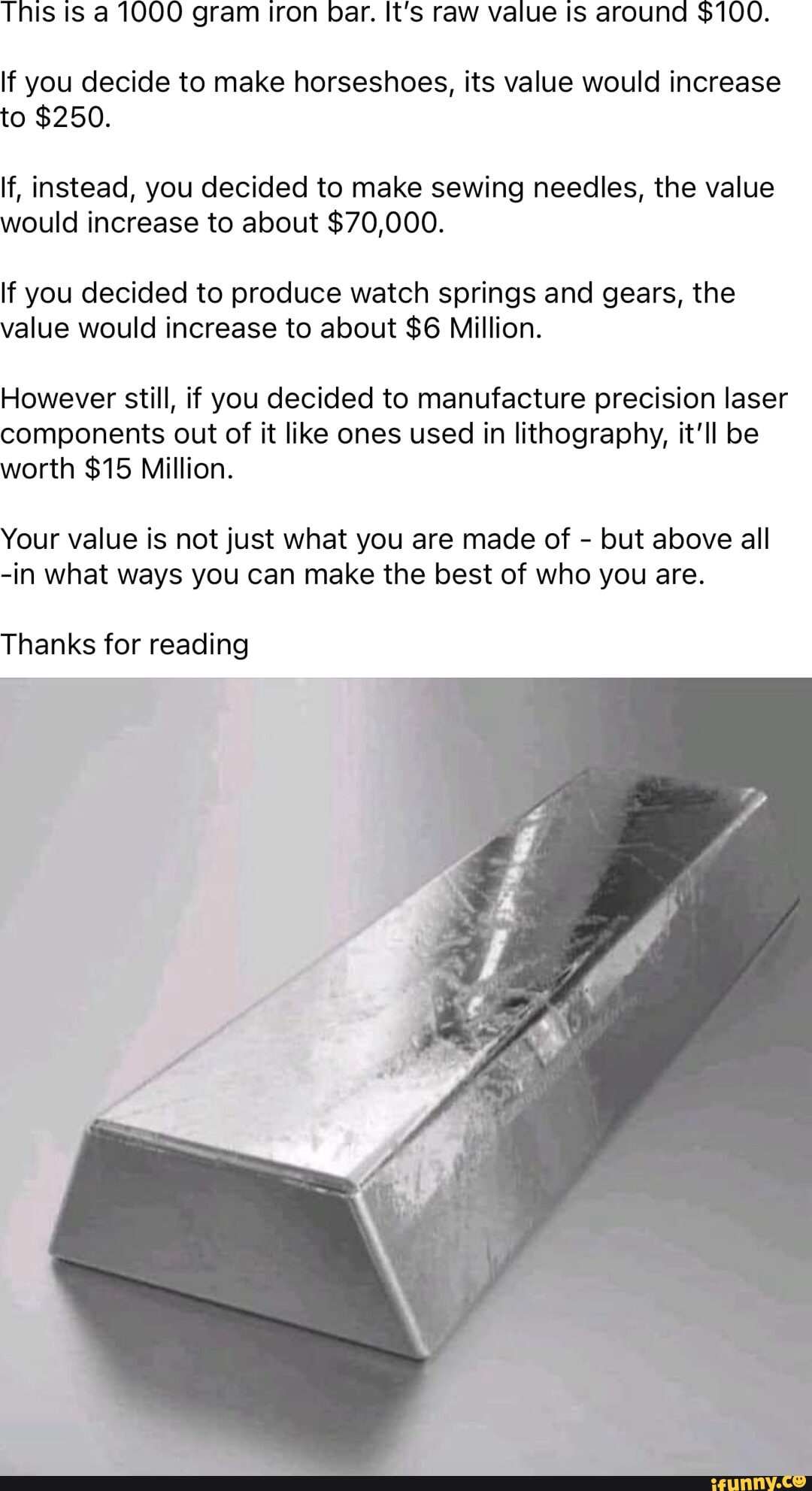 "We're the only species that drinks milk after infancy, dairy is bad ...