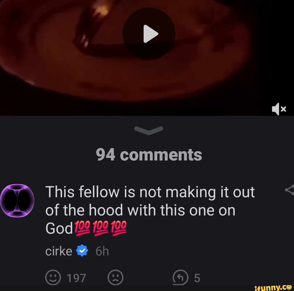 94 comments This fellow is not making it out of the hood with this one ...