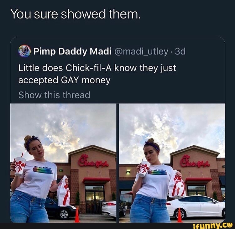 You sure showed them. %) Pimp Daddy Madi ©madi7utIey- 3d Little does ...