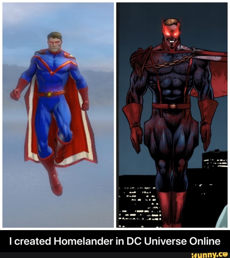 I created Homelander in DC Universe Online - I created Homelander in DC ...