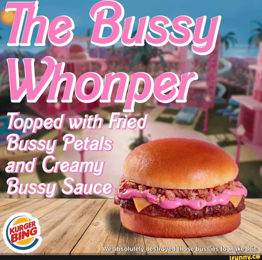 Ine Bussy Wrono3r Topped with Fried Bussy Petals and Creamy Bussy Sauce ...