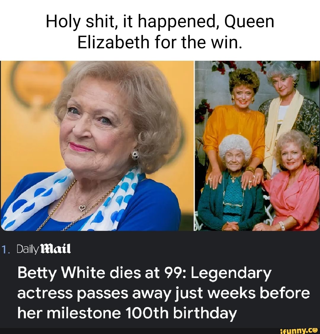Holy shit, it happened, Queen Elizabeth for the win. 1. Daily lail ...