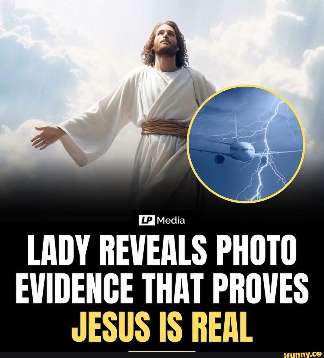 Media LADY REVEALS PHOTO EVIDENCE THAT PROVES JESUS IS REAL - iFunny