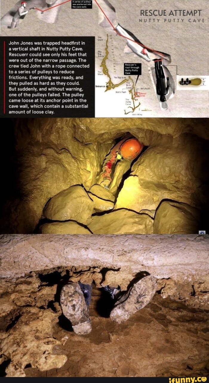 John jones and the nutty putty cave – nutty putty cave tragedy | XAKY
