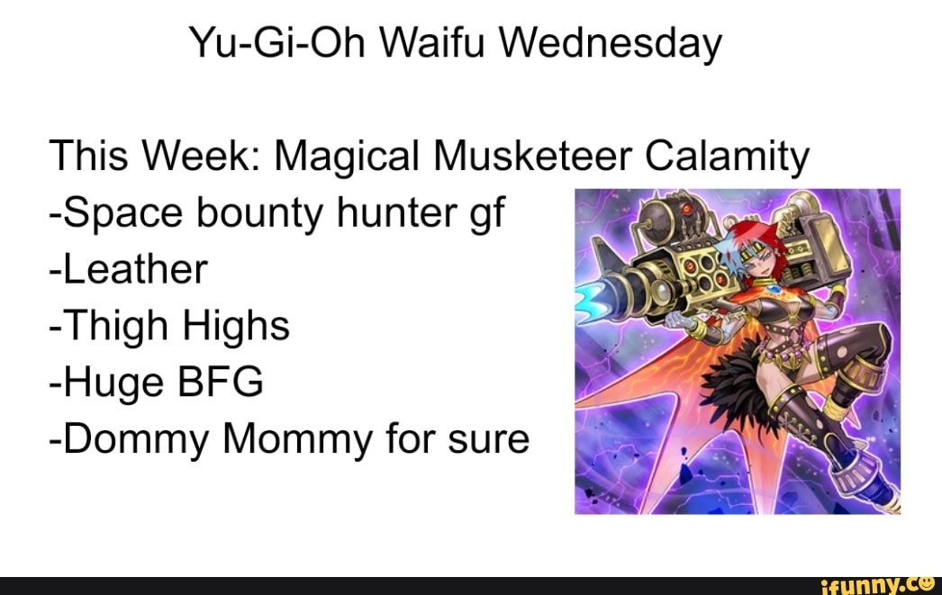 This Week: Magical Musketeer Calamity -Space bounty hunter of -Leather ...