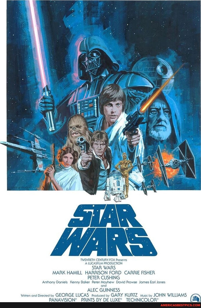 STAR WARS MARK HAMILL HARRISON FORD CARRIE FISHER PETER CUSHING Anthony ...