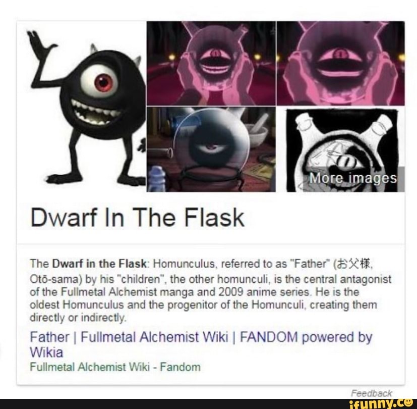 Dwarf In The Flask More images} The Dwarf in the Flask: Homunculus ...