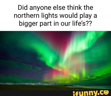 Did anyone else think the northern lights would play a bigger part in ...