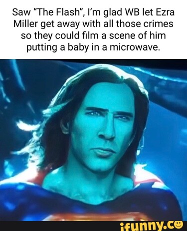 Saw "The Flash', I'm glad WB let Ezra Miller get away with all those ...