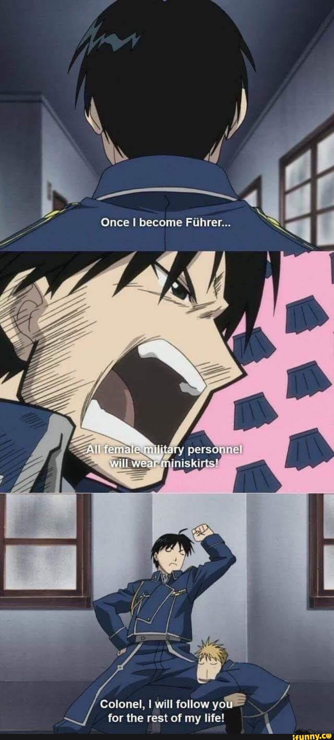 Once I become Colonel, I will follow yo for the rest of my life! - iFunny