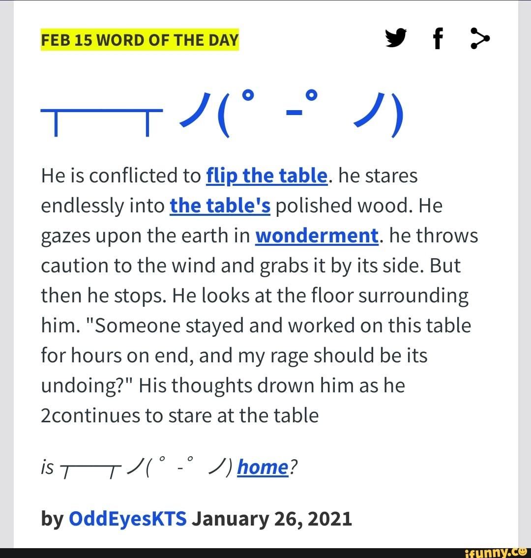 Tableflip memes. Best Collection of funny Tableflip pictures on iFunny