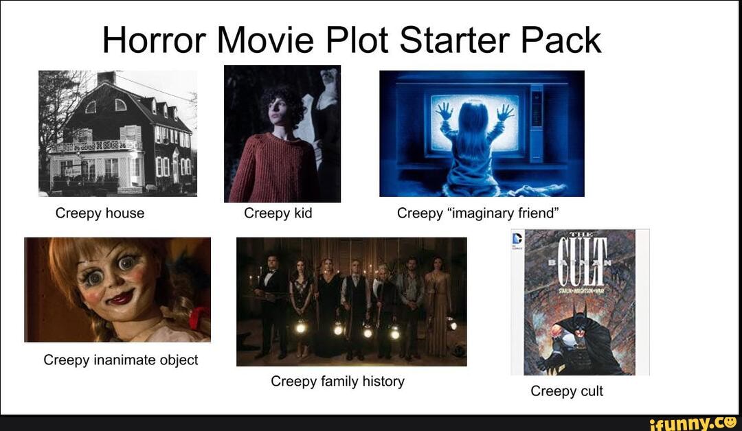 Horror Movie Plot Starter Pack Creepy house Creepy kid Creepy ...
