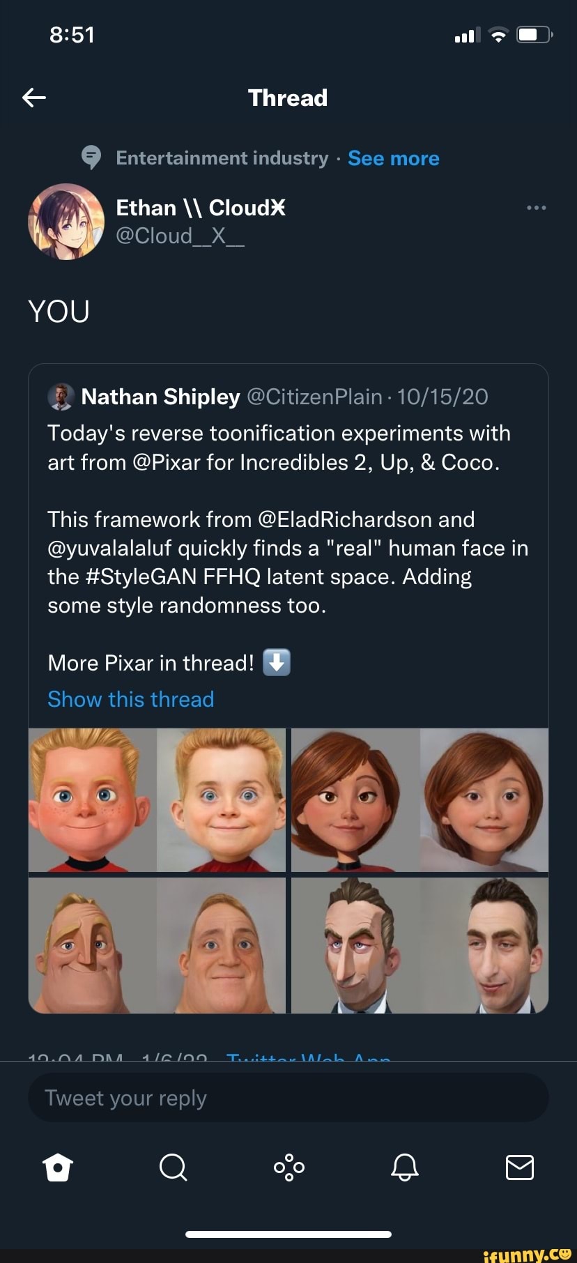 All The Entertainment industry - See more Ethan Cloud @Cloud_X_ YOU ...