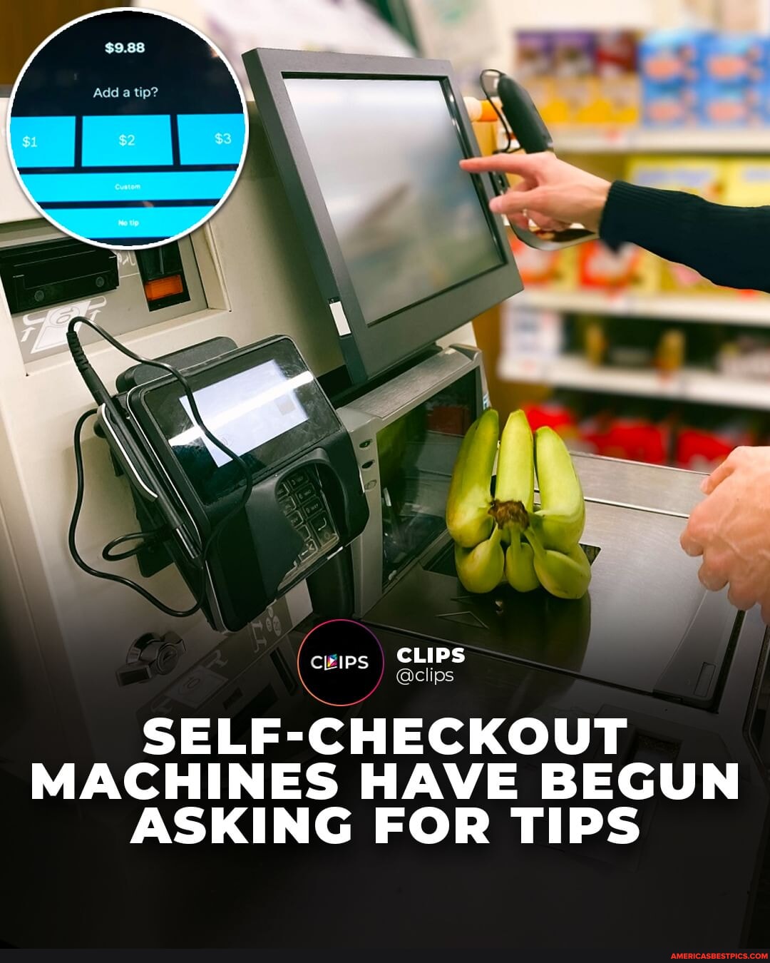 Self-service kiosks with preset tip amounts are becoming more common in ...