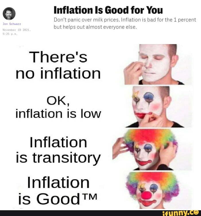 Inflation Is Good for You Don't panic over milk prices. Inflation is ...