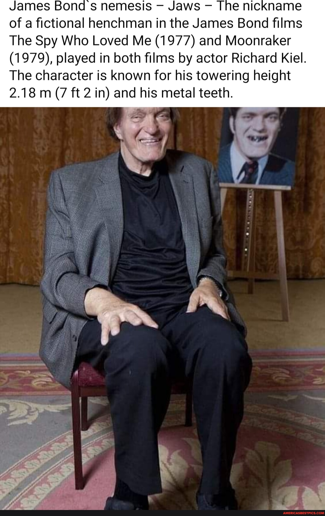 James Bond s nemesis Jaws - The nic of a fictional henchman in the ...