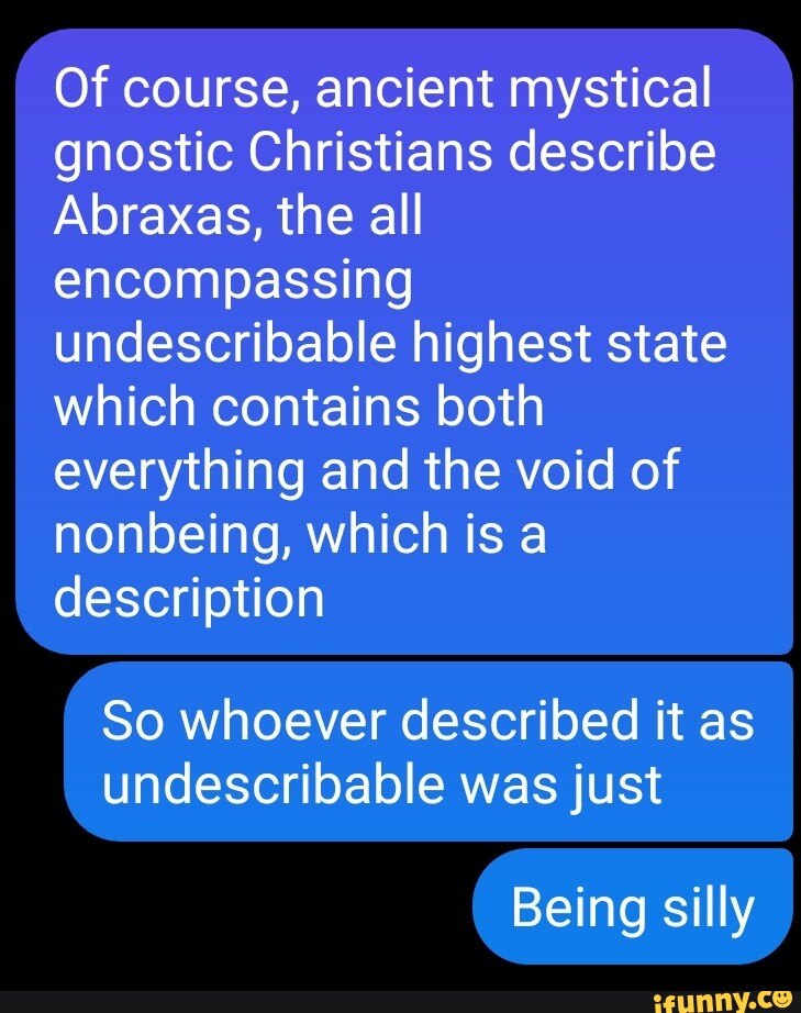 Gnostic memes. Best Collection of funny Gnostic pictures on iFunny