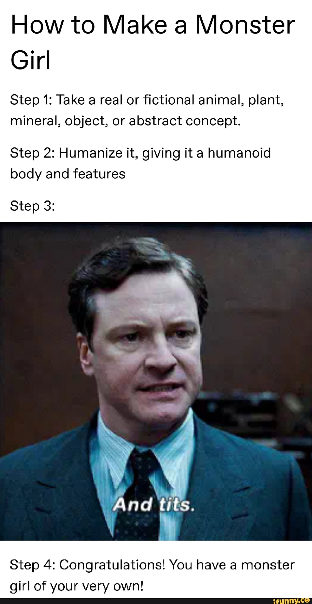 How to Make a Monster Girl Step 1: Take a real or ﬁctional animal ...
