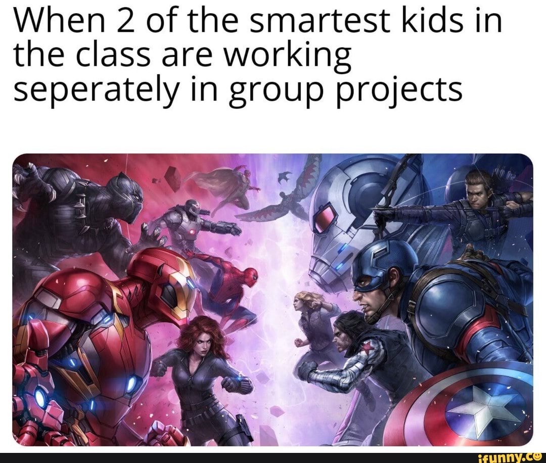 When 2 of the smartest kids in the class are working seperately in ...