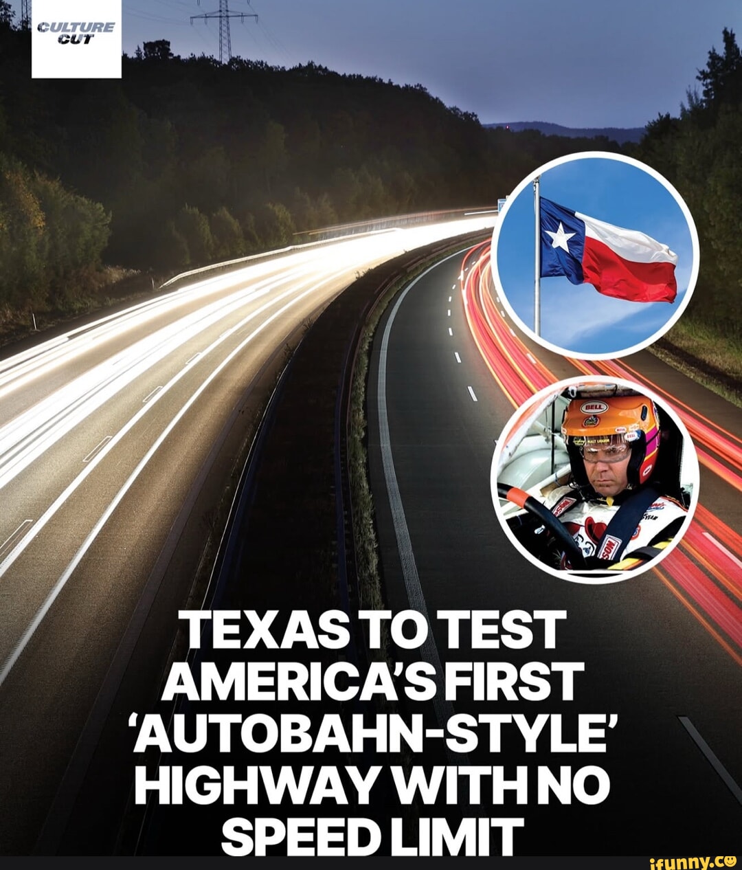 DA, TEXAS TO TEST AMERICA'S FIRST 'AUTOBAHN-STYLE' HIGHWAY WITH NO ...