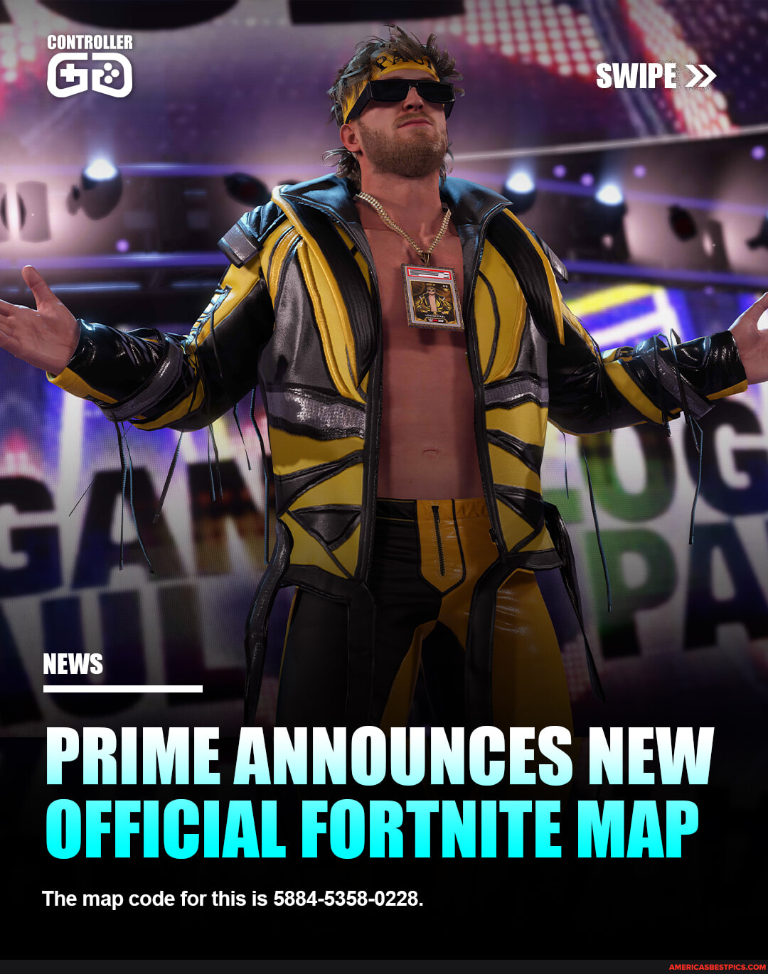 Prime Hydration just released an official Fortnite map that is playable ...