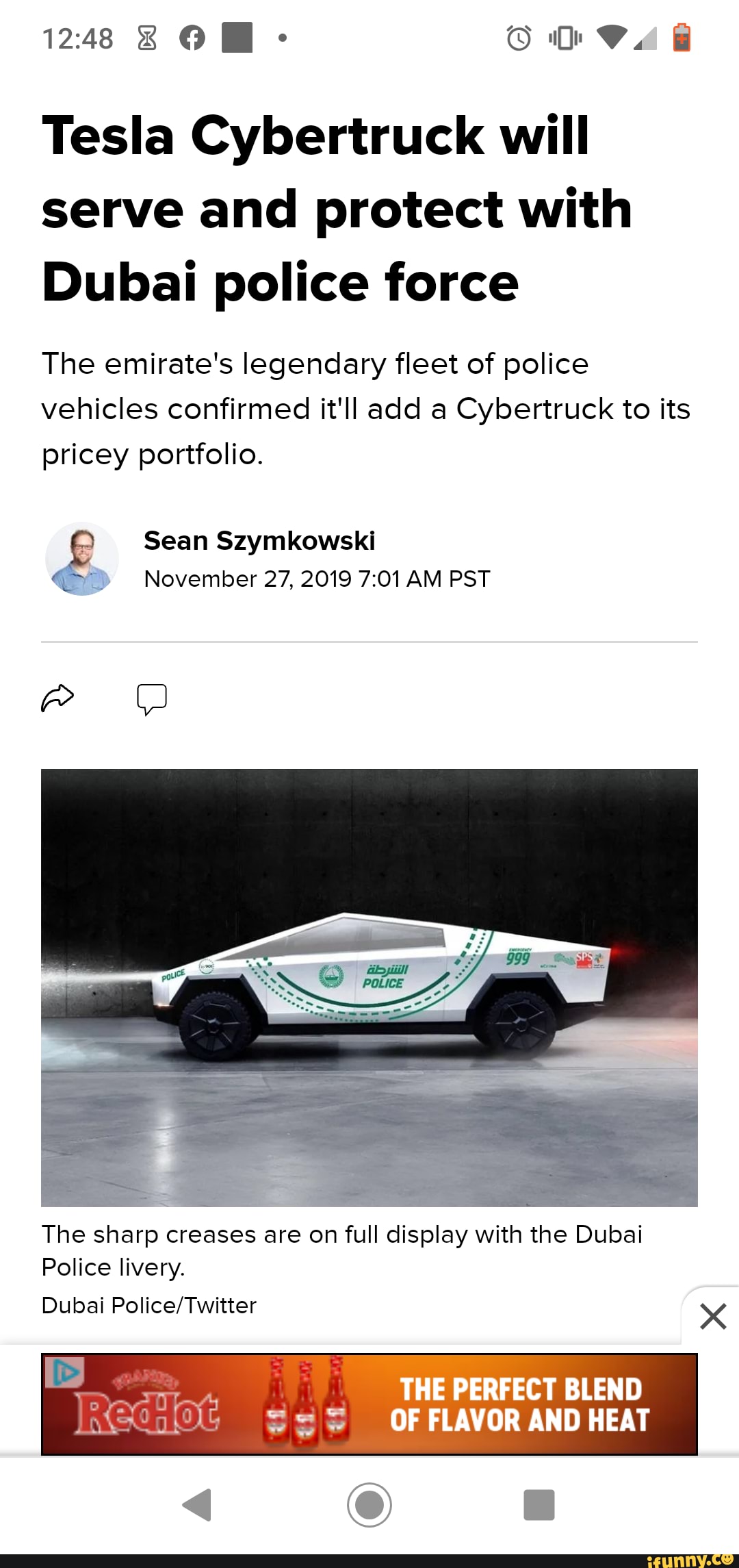 Tesla Cybertruck will serve and protect with Dubai police force The ...